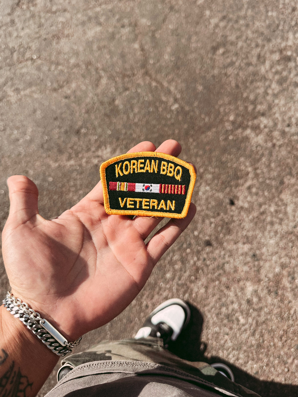 Korean BBQ Veteran Patch – Pueo Defense Group